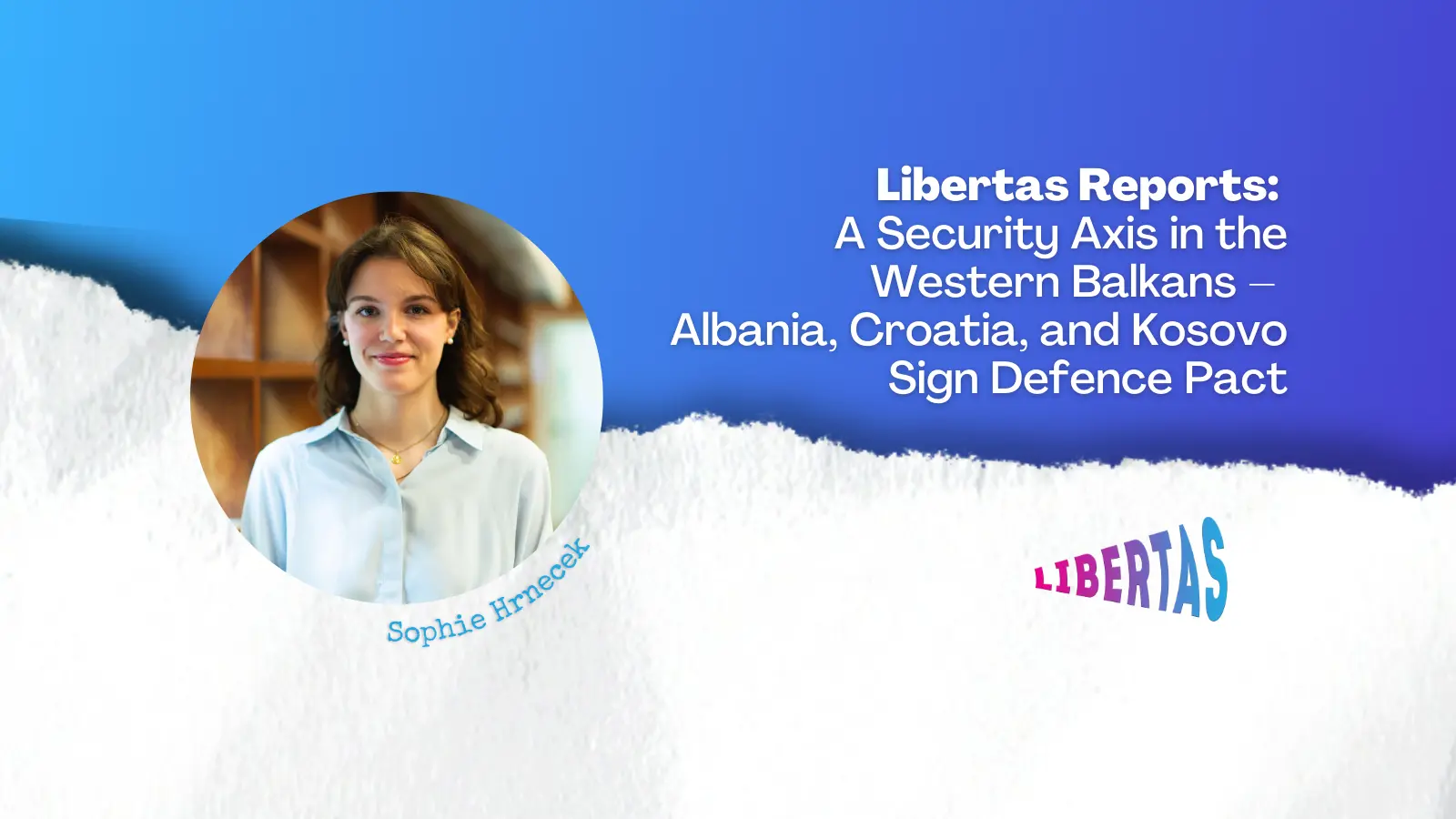 A Security Axis in the Western Balkans – Albania, Croatia, and Kosovo ...